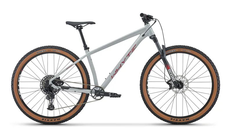 Whyte 529 V5 Hardtail Mountain Bike in Cement/Rose