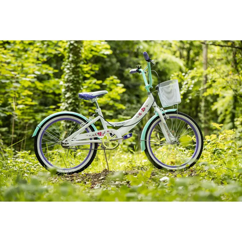 Huffy 20 Girly Girl Kids Bike in White