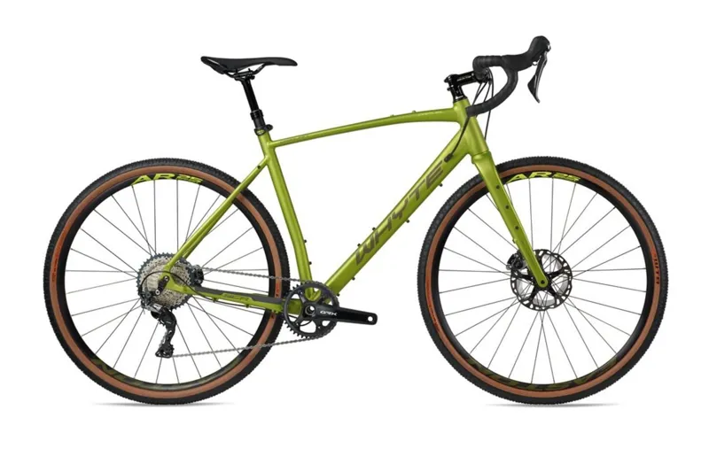 Whyte Gisburn V4 Matt Olive with Khaki/Lime Gravel Bike